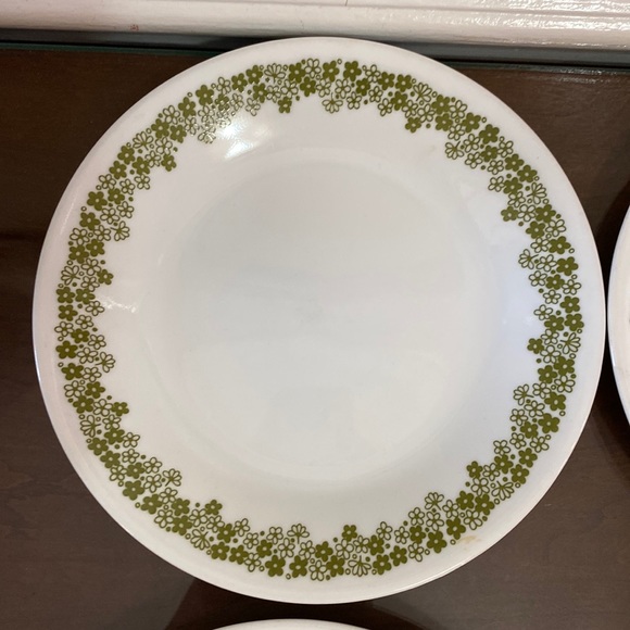 Corelle | Dining | 5 Corelle Spring Blossom Crazy Daisy Breaddessert ...